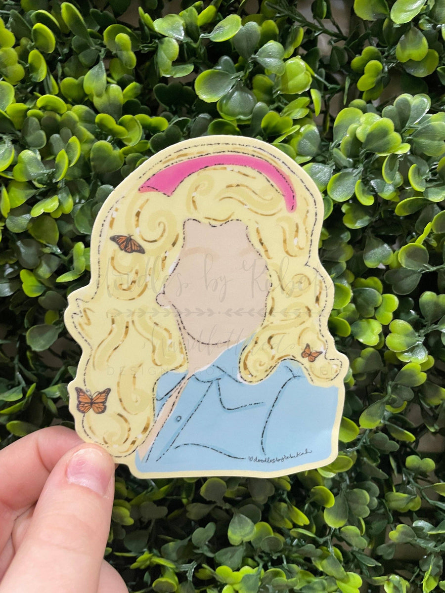Dolly Head Sticker – Grace & Alice